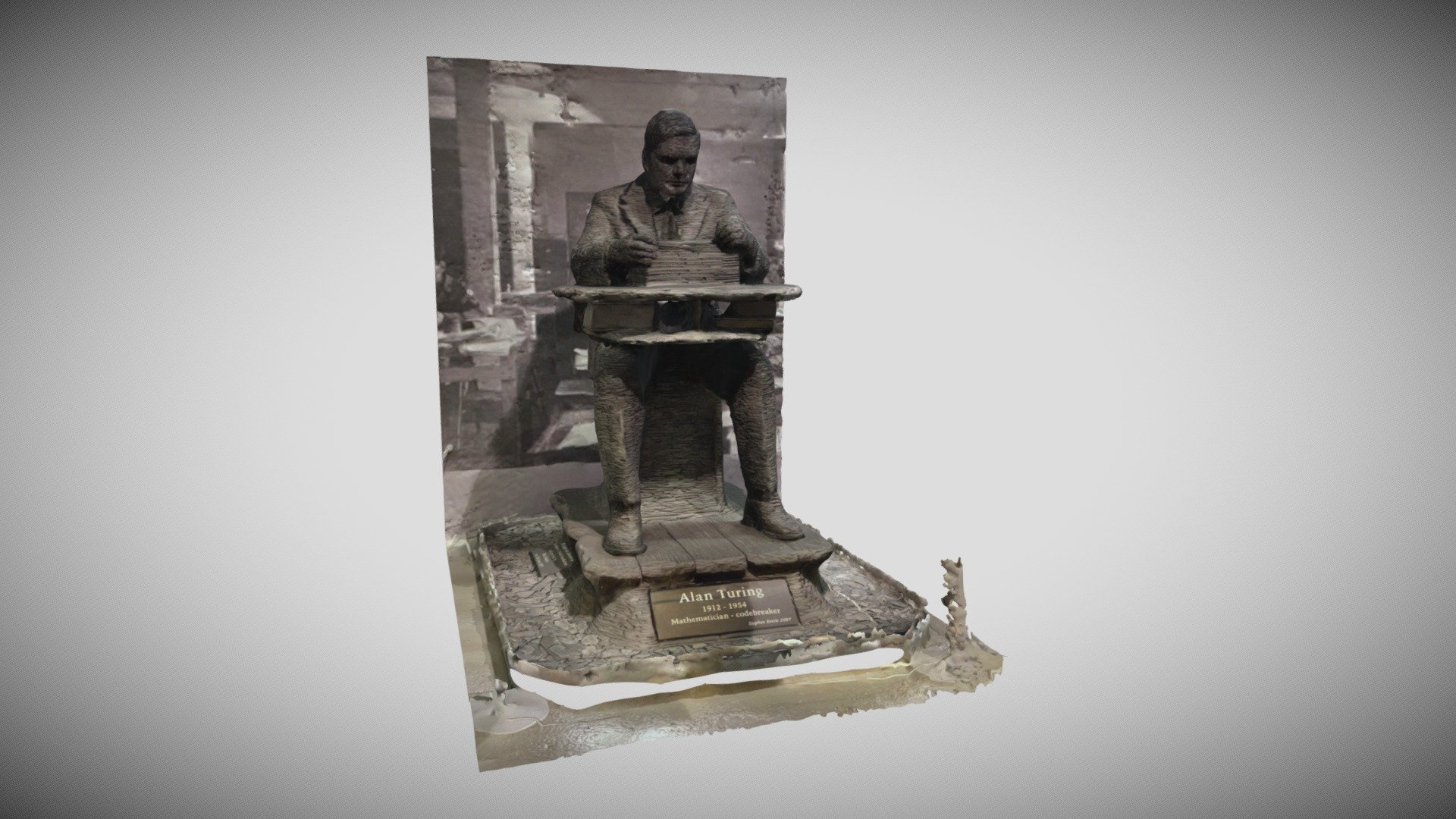 Alan Turing Photogrammetry - Download Free 3D model by Jeffrey ...