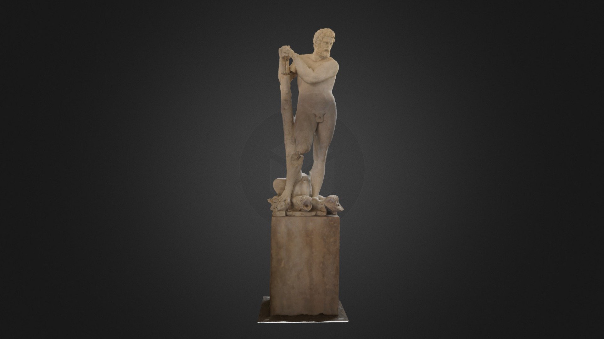 Ercole che schiaccia l'Idra - 3D model by 3D ArcheoLab (@3d-archeolab ...