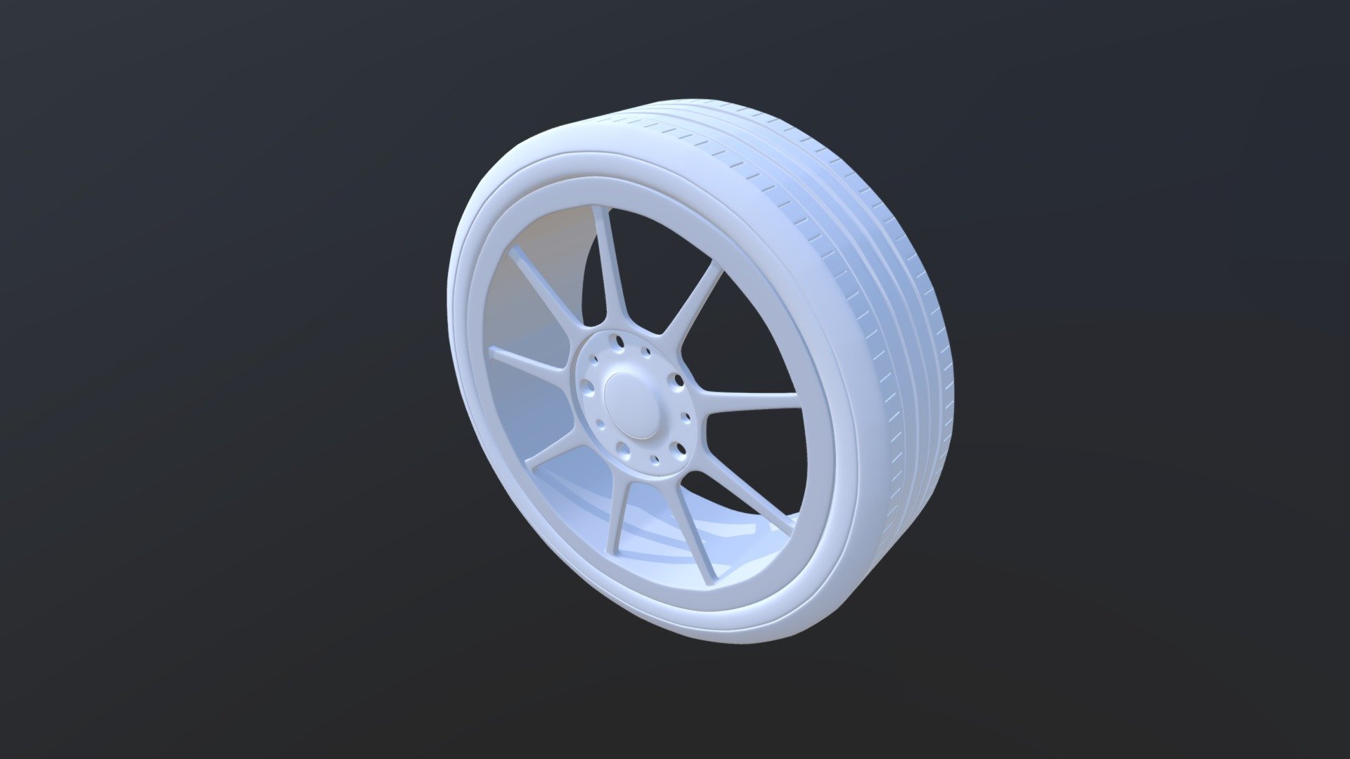 Wheel - 3D model by tsmith18256 [bcee933] - Sketchfab