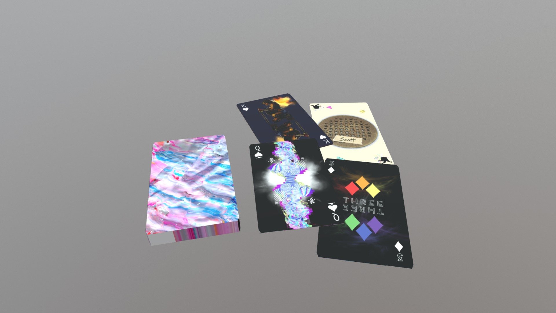 Card Deck - Download Free 3D model by Olivia S. (@schwizzlers) [bcf1880 ...