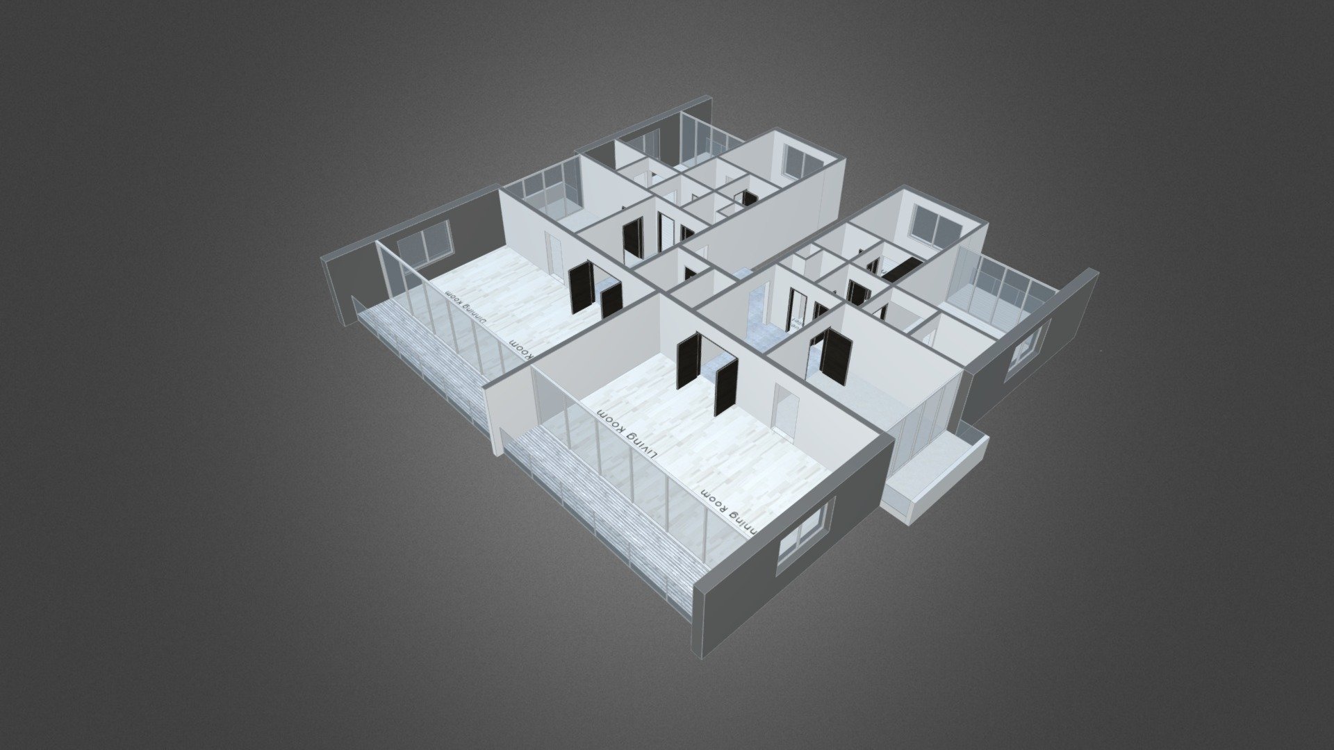 The Box Floor Plan - 3D model by Zayed Dabaja (@zayed.dabaja) [bcf359b ...
