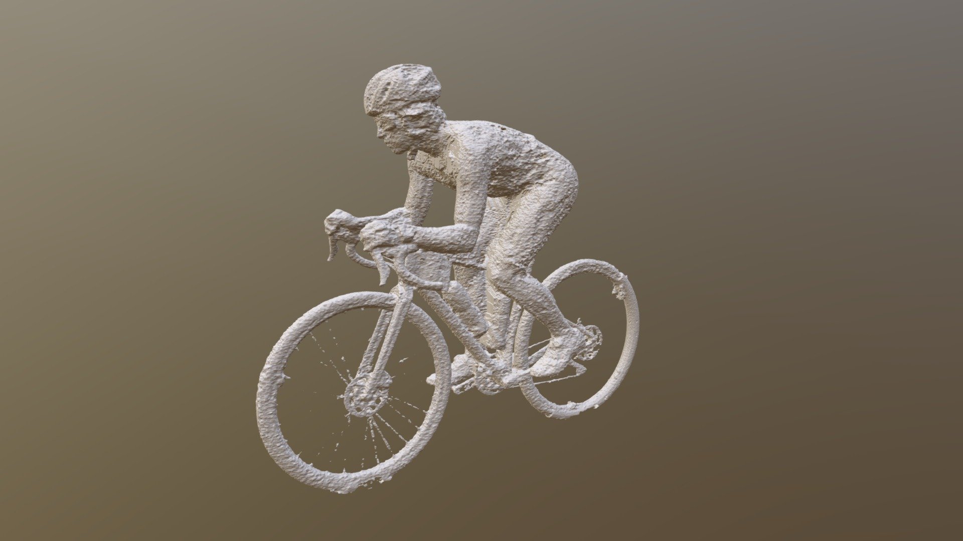 gravel cyclist - 3D model by firebird854 [bcf360c] - Sketchfab