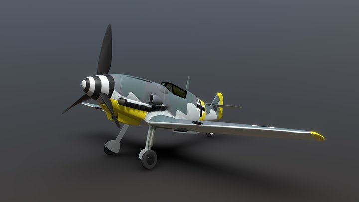Bf109 3D models - Sketchfab