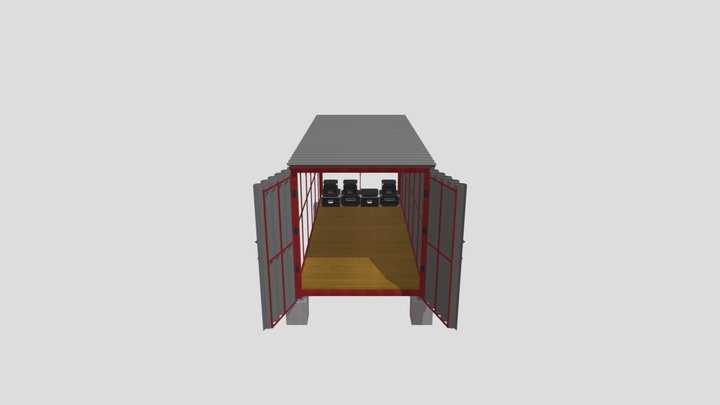 Containers-estrutura 3D models - Sketchfab