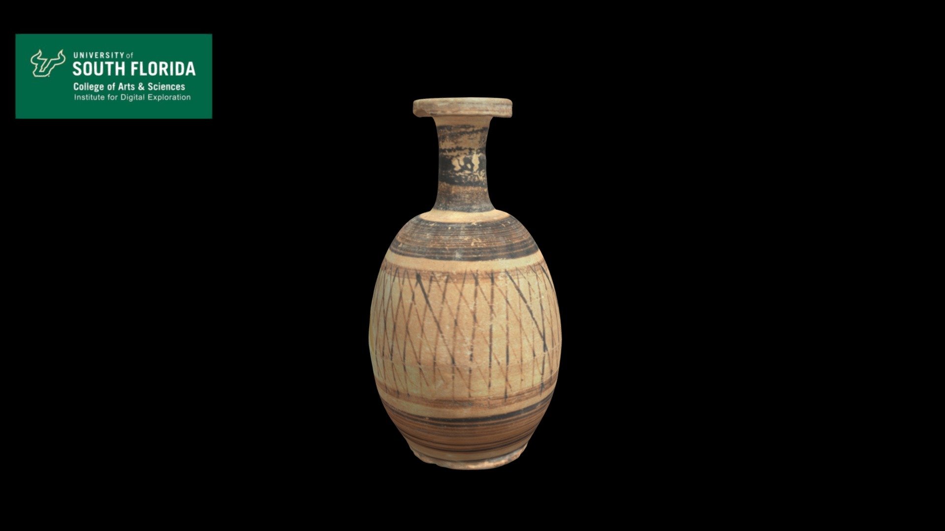Ovoid bottle - 3D model by USF Institute for Digital Exploration (IDEx ...