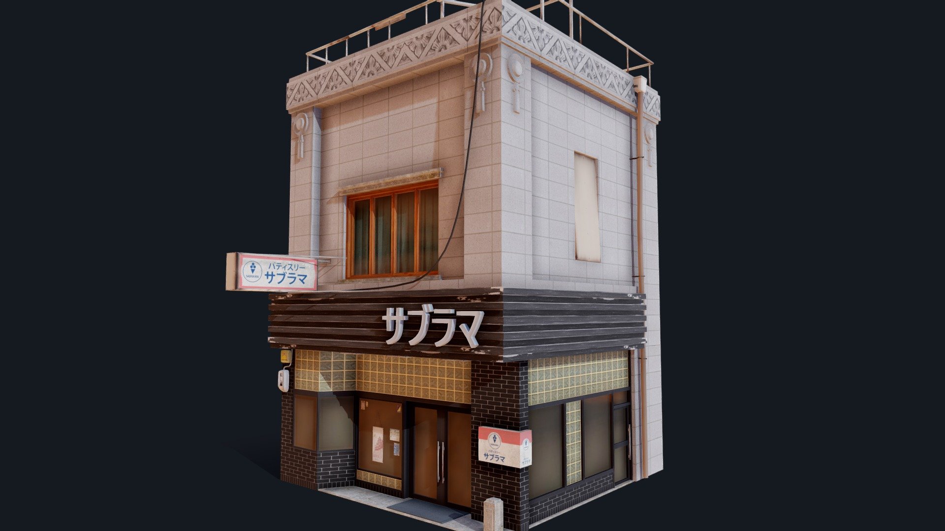 Japanese Style Shop - 3D model by Reberu Games (@ReberuGames) [bcf5778 ...