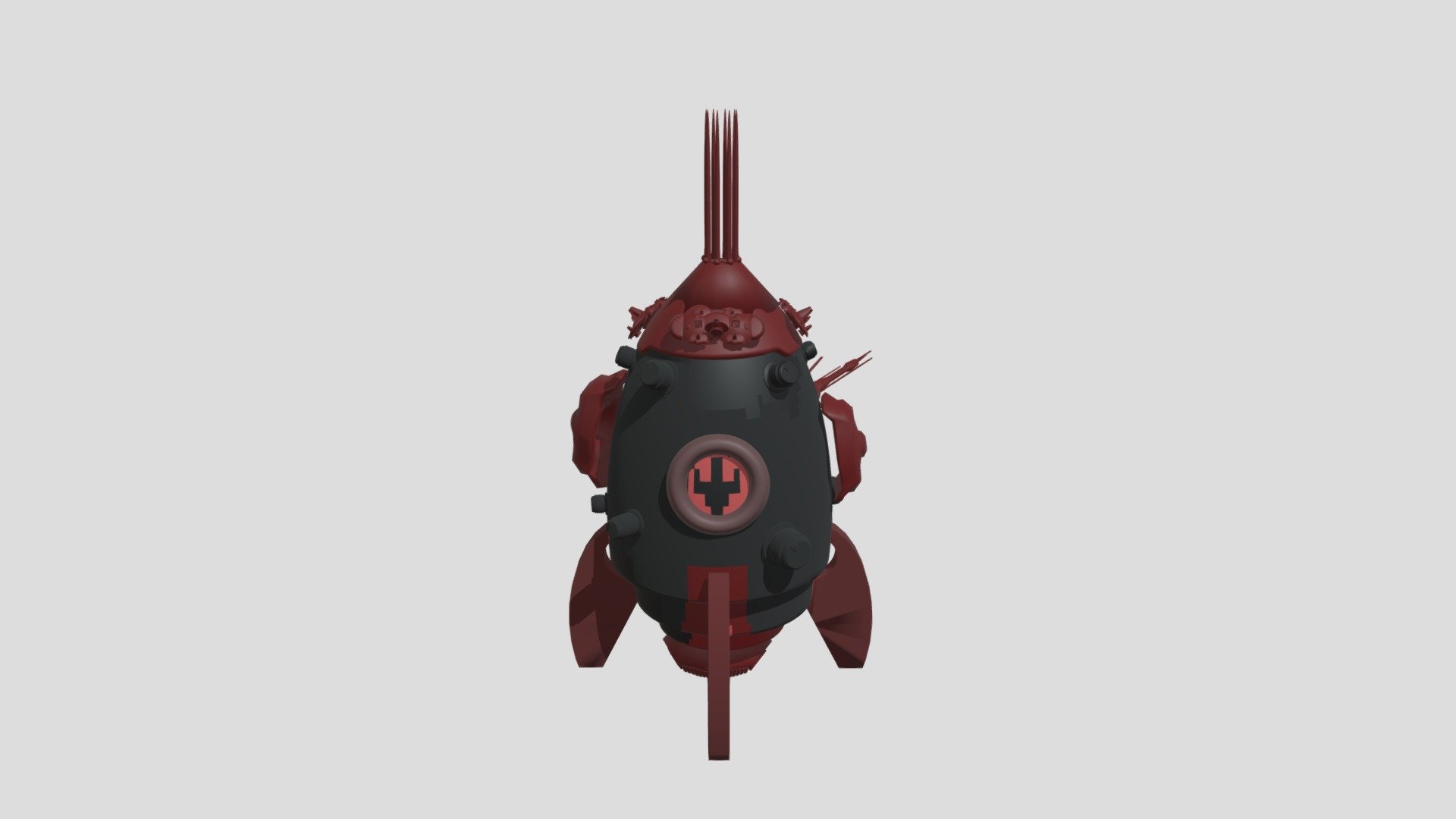 Evil_Ship - Download Free 3D model by jftf_MODELS [bcf5dfd] - Sketchfab