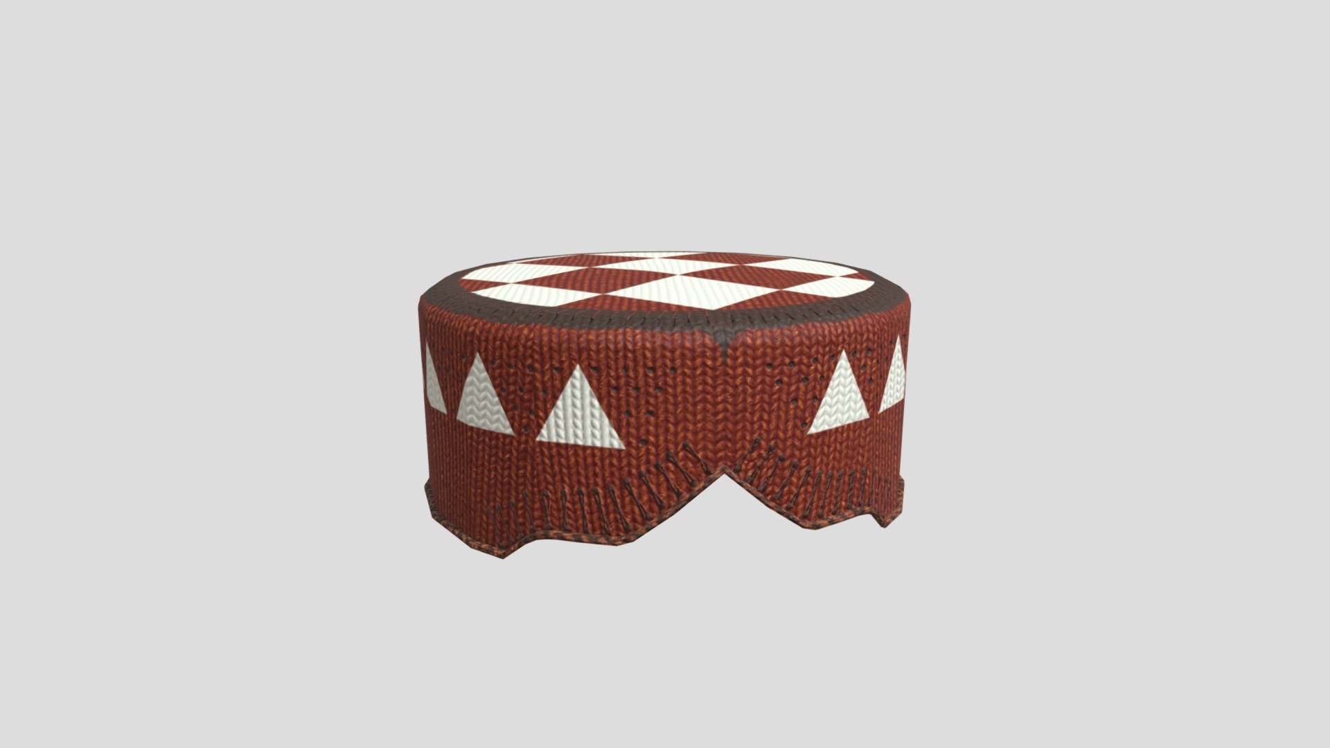 Sindhi Cap - Download Free 3D model by syedshah (@mohammadshah390 ...