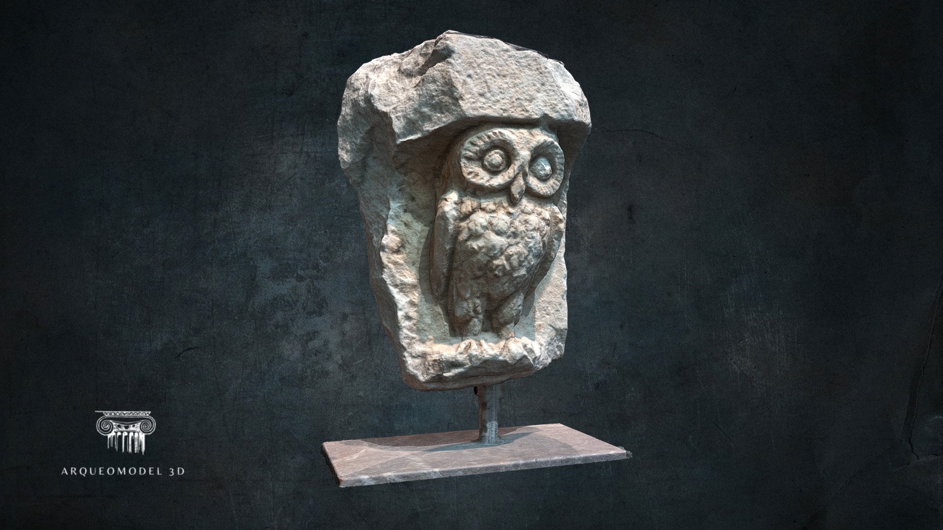 Owl - Acropolis Museum | ATHENS - Buy Royalty Free 3D model by ...