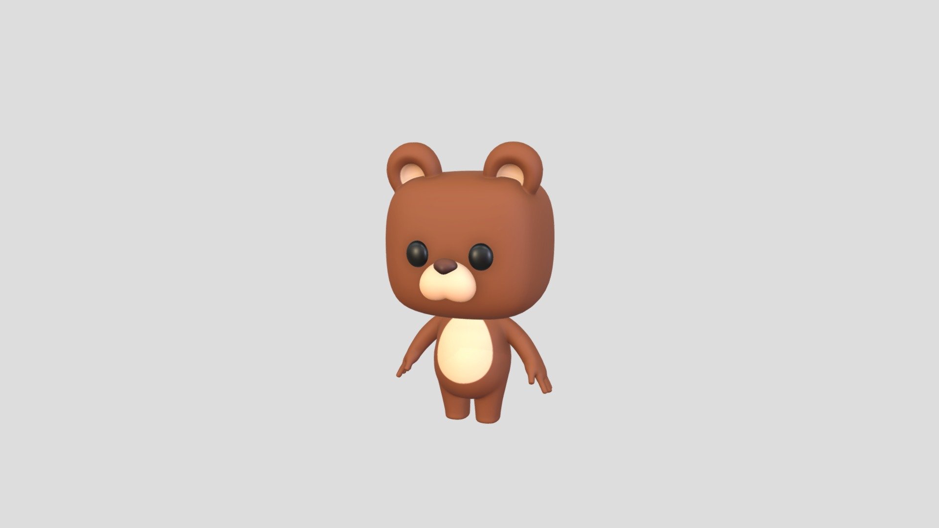 Cartoon Bear - Buy Royalty Free 3D model by Suphanee [bcf88ea ...