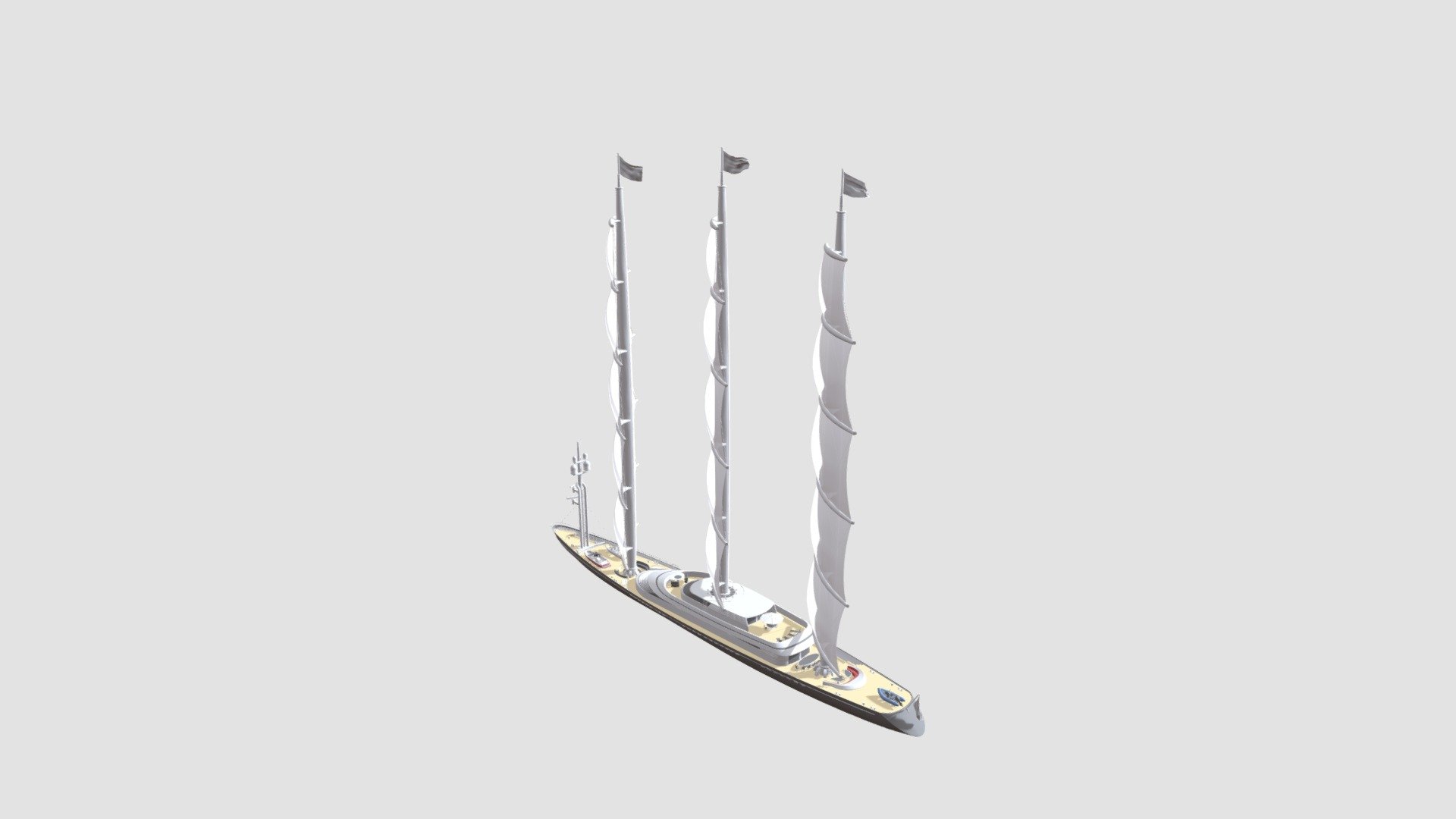 sailing ship - Buy Royalty Free 3D model by Evermotion [bcf9627 ...