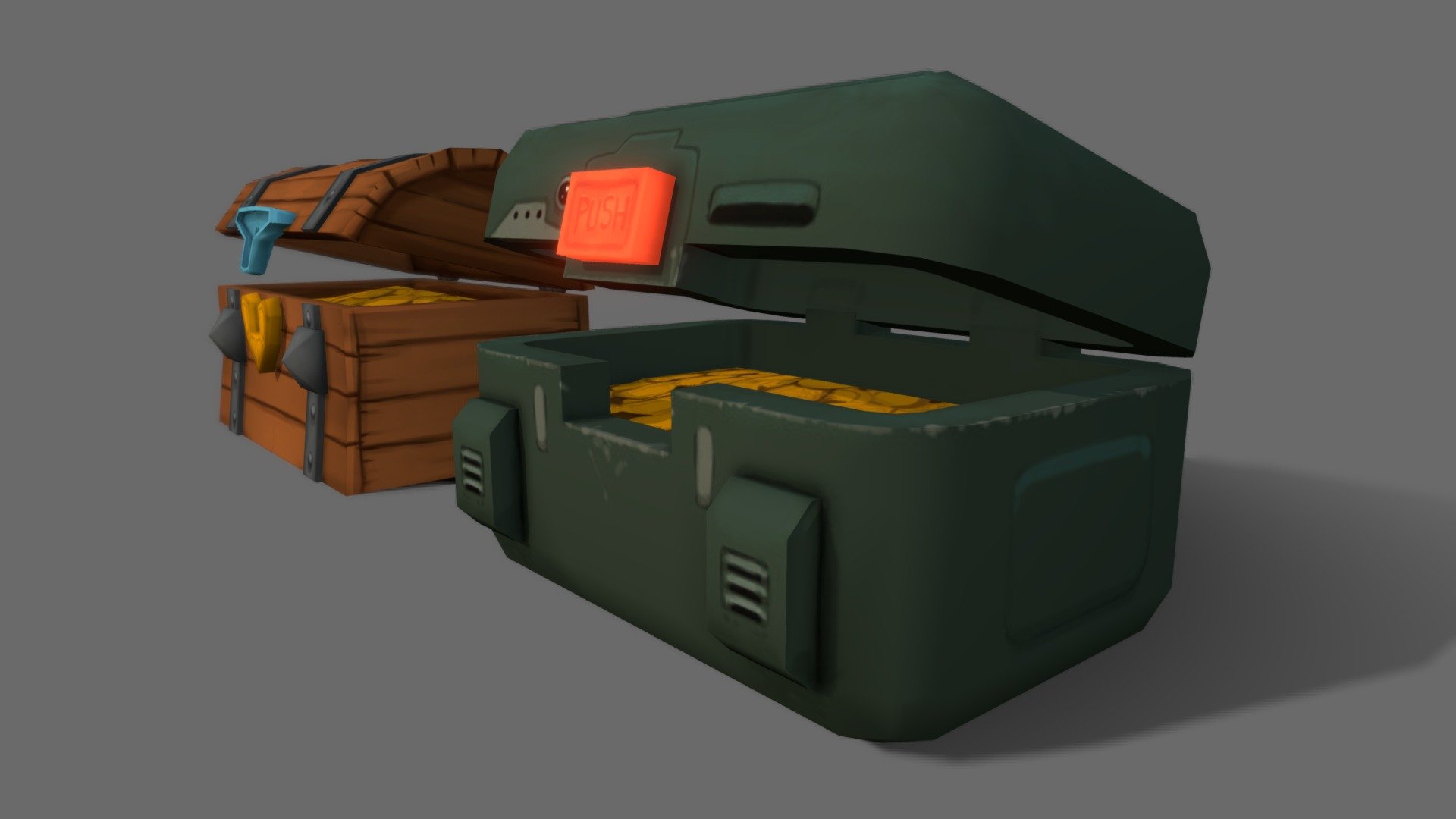 Crates for game rewards - Download Free 3D model by minaivalentin ...
