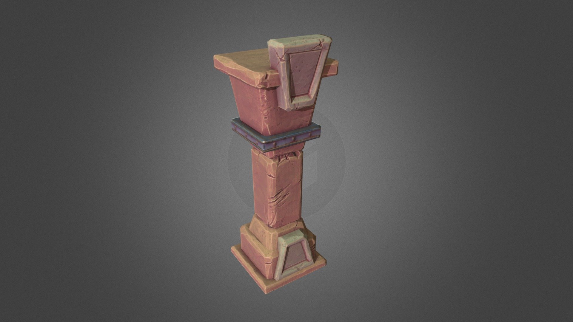 Stylized Pillar - Download Free 3D model by Hichem.Korbosli [bcfc6c1 ...
