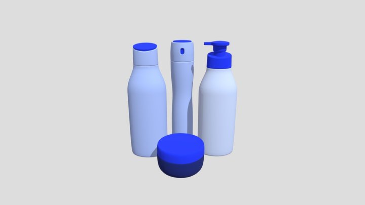 Plastic-bottle 3D models - Sketchfab