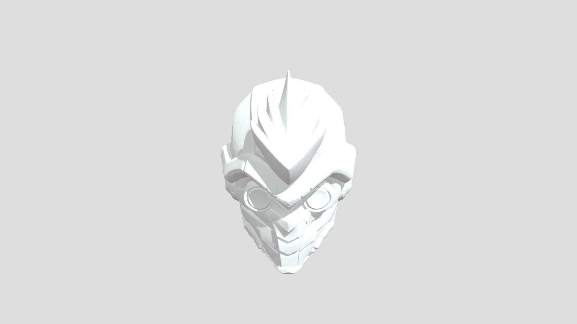 Cyborg Sentinel Head - 3D model by nanevareur2507 [bcfcf30] - Sketchfab