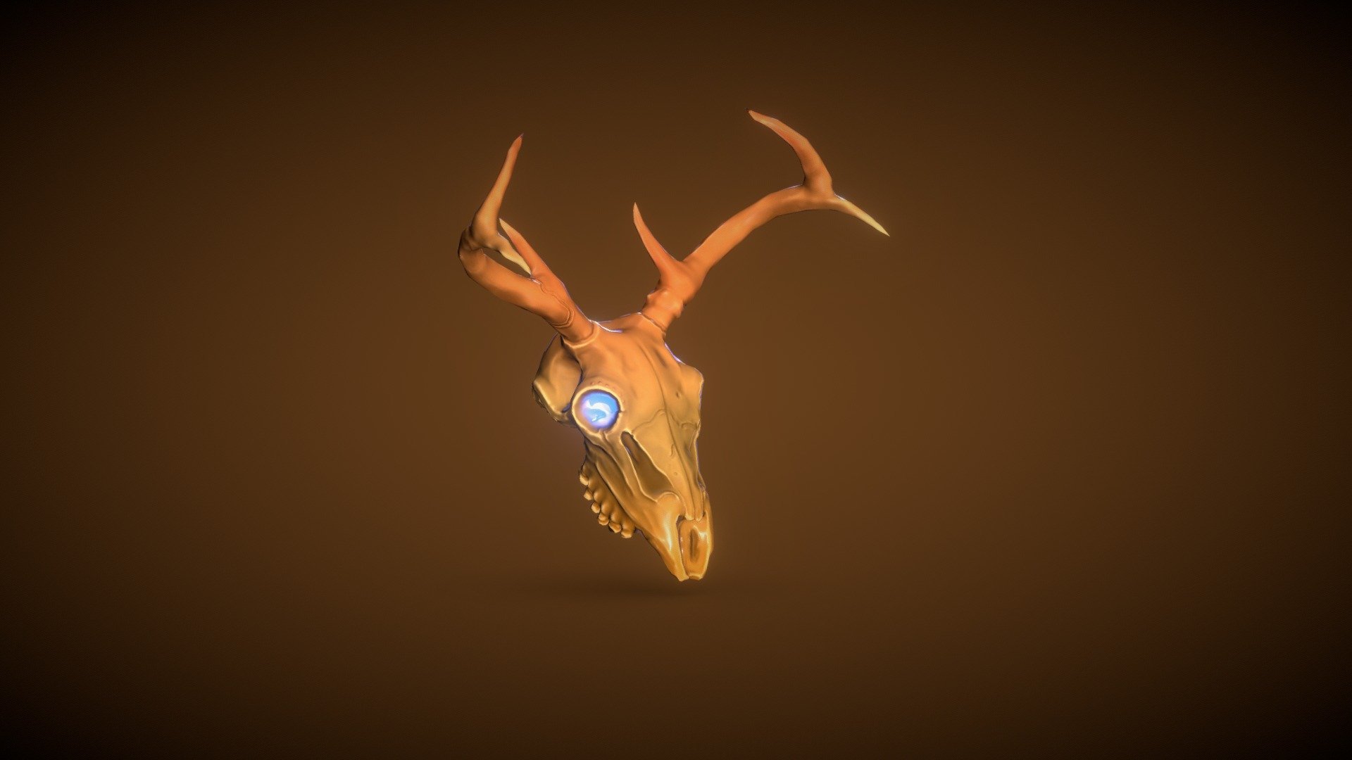 DeerSkull - 3D model by LFCosta [bcfd548] - Sketchfab