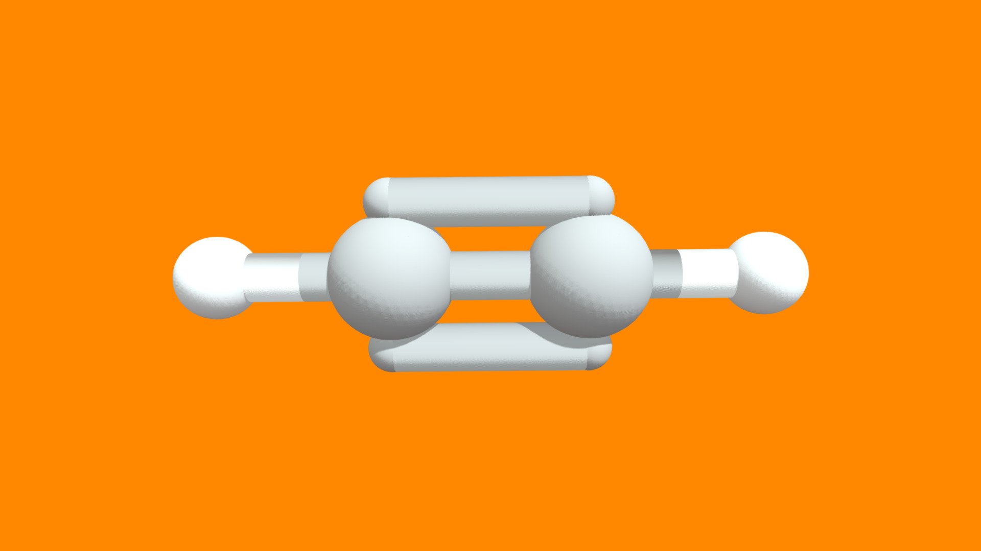 Acetylene (ethyne) Molecule - Download Free 3D model by S.Duce (@sduce ...