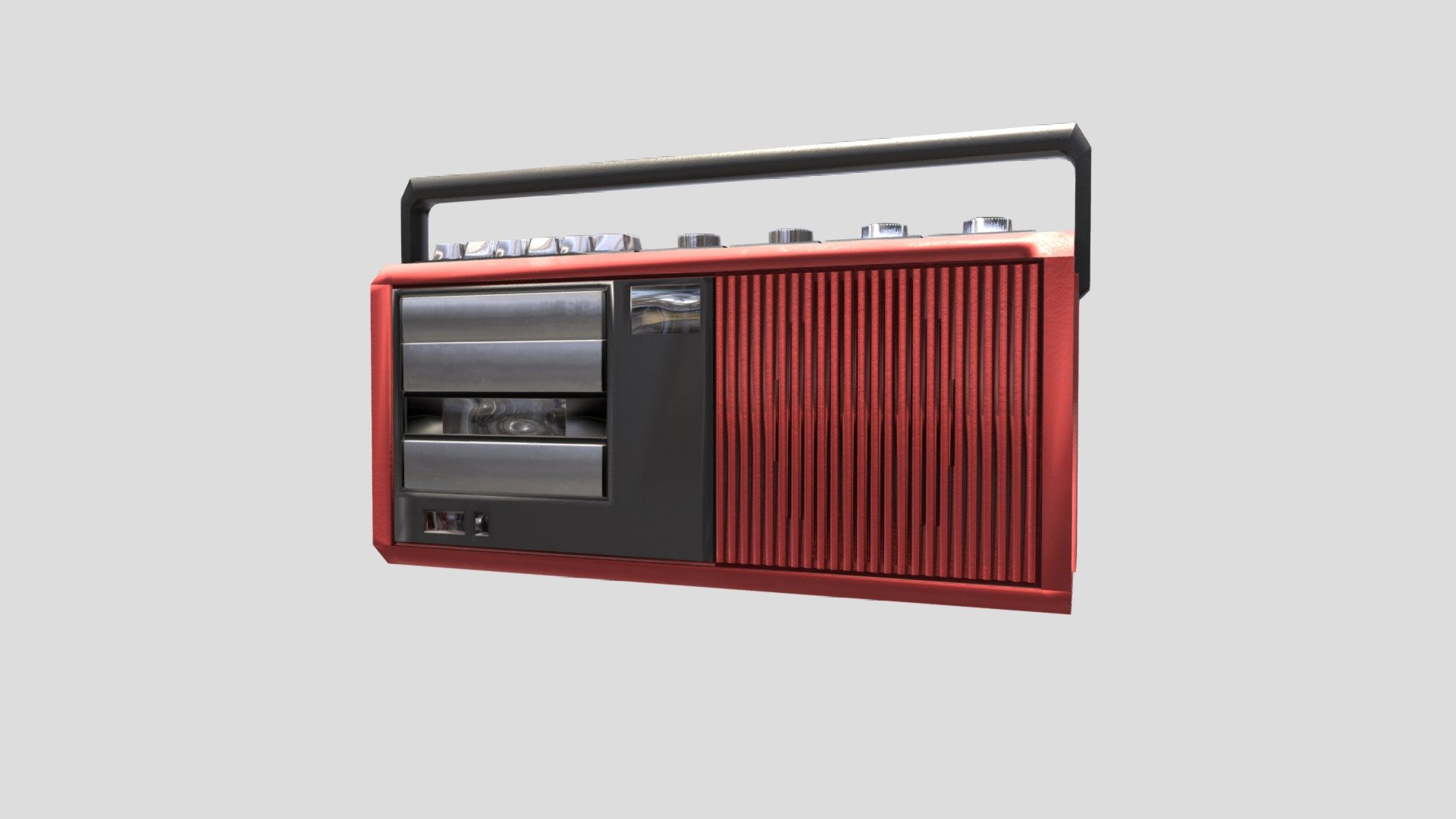 Old radio - 3D model by ArLahErtu [bcfff43] - Sketchfab