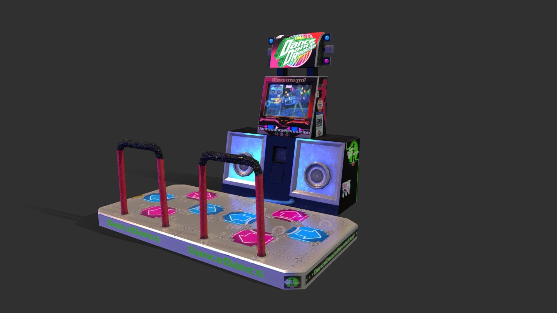 Dance Dance Machine - Buy Royalty Free 3D model by RayNoah [bd0007f ...