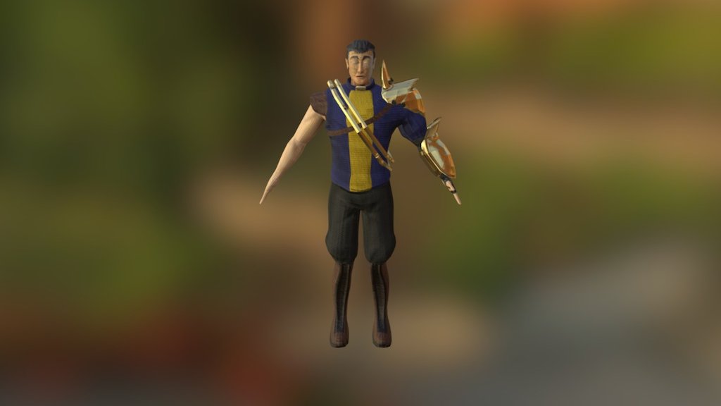 Archer Texturing Version 1 - 3D model by Jordan (@jdillehay) [bd00245 ...