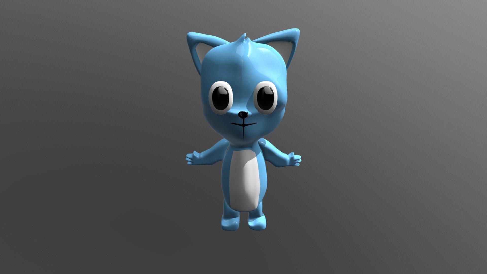 Cartoon cat - 3D model by rselvavarsha [bd0160c] - Sketchfab