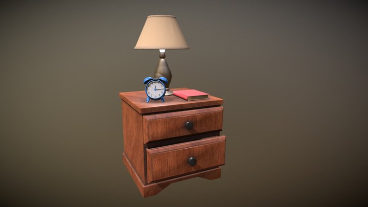 Nightstand 3D models - Sketchfab