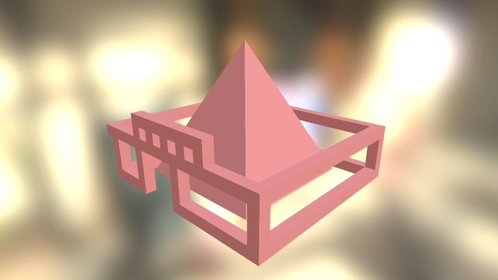 Ancient Kush Pyramid - 3D model by Dr. Eddie's Class (@gonzalezedito ...