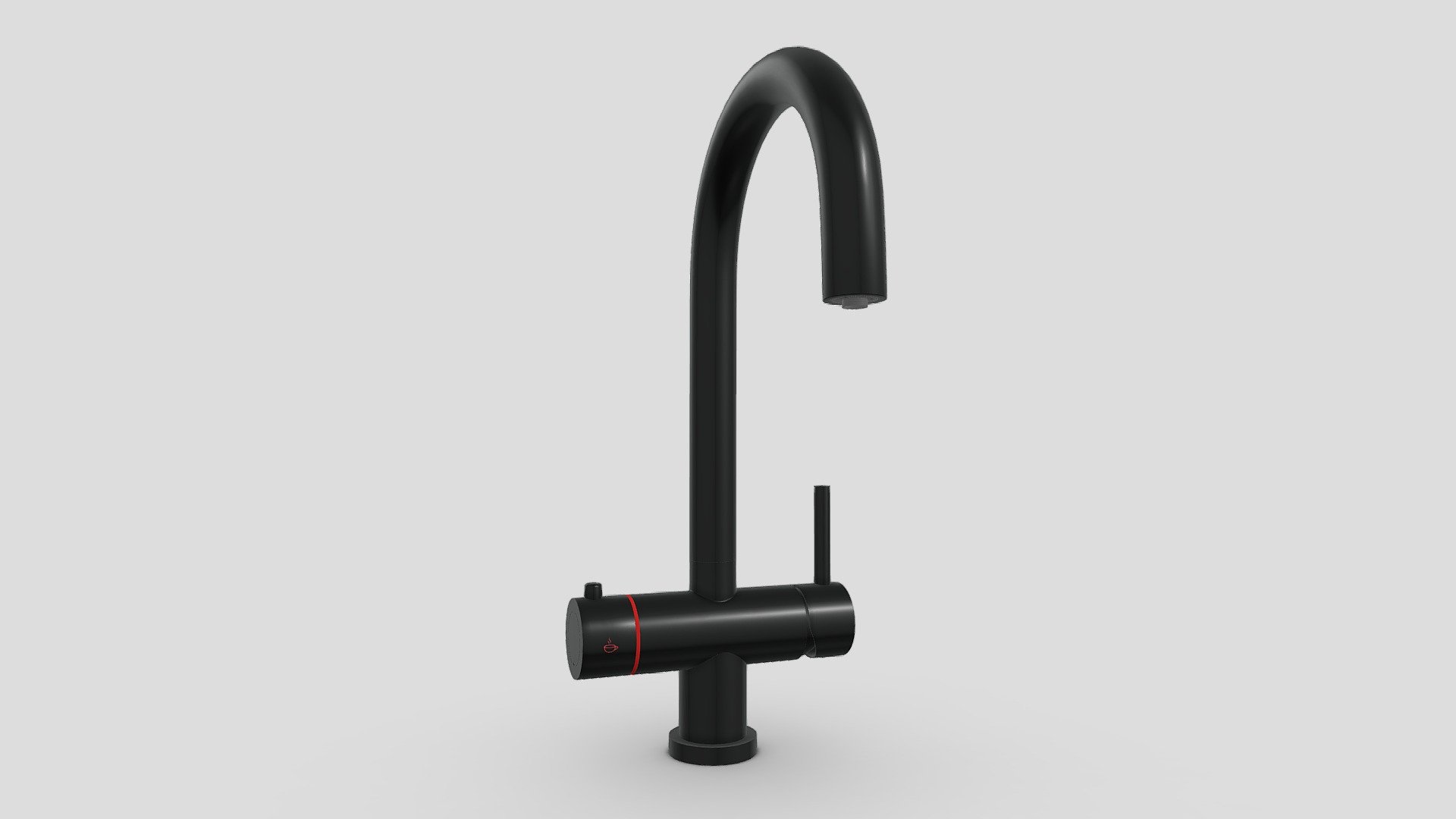 Tap Round Black - 3D model by 360Fabriek [bd01efa] - Sketchfab
