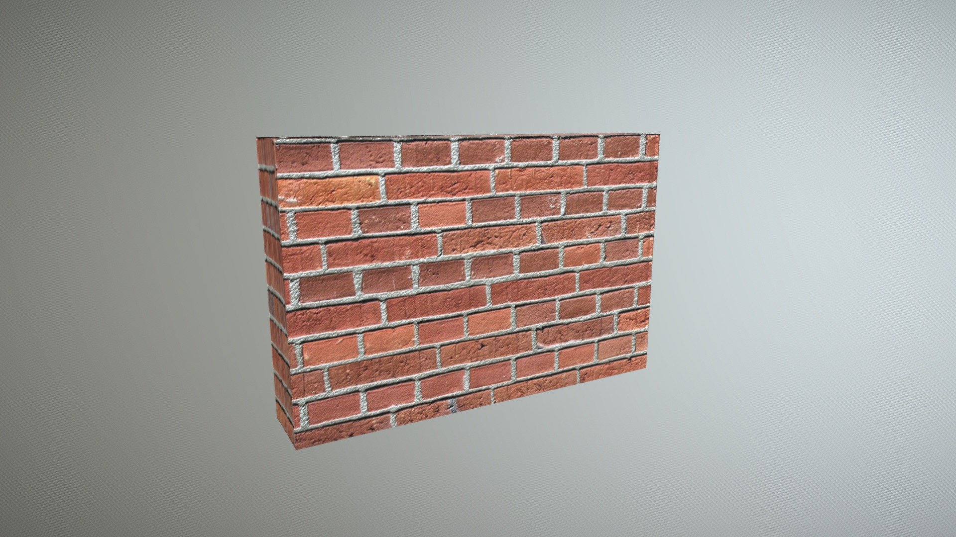 Brick Wall Model Download Free 3D Model By Bobbycactus bd029c8