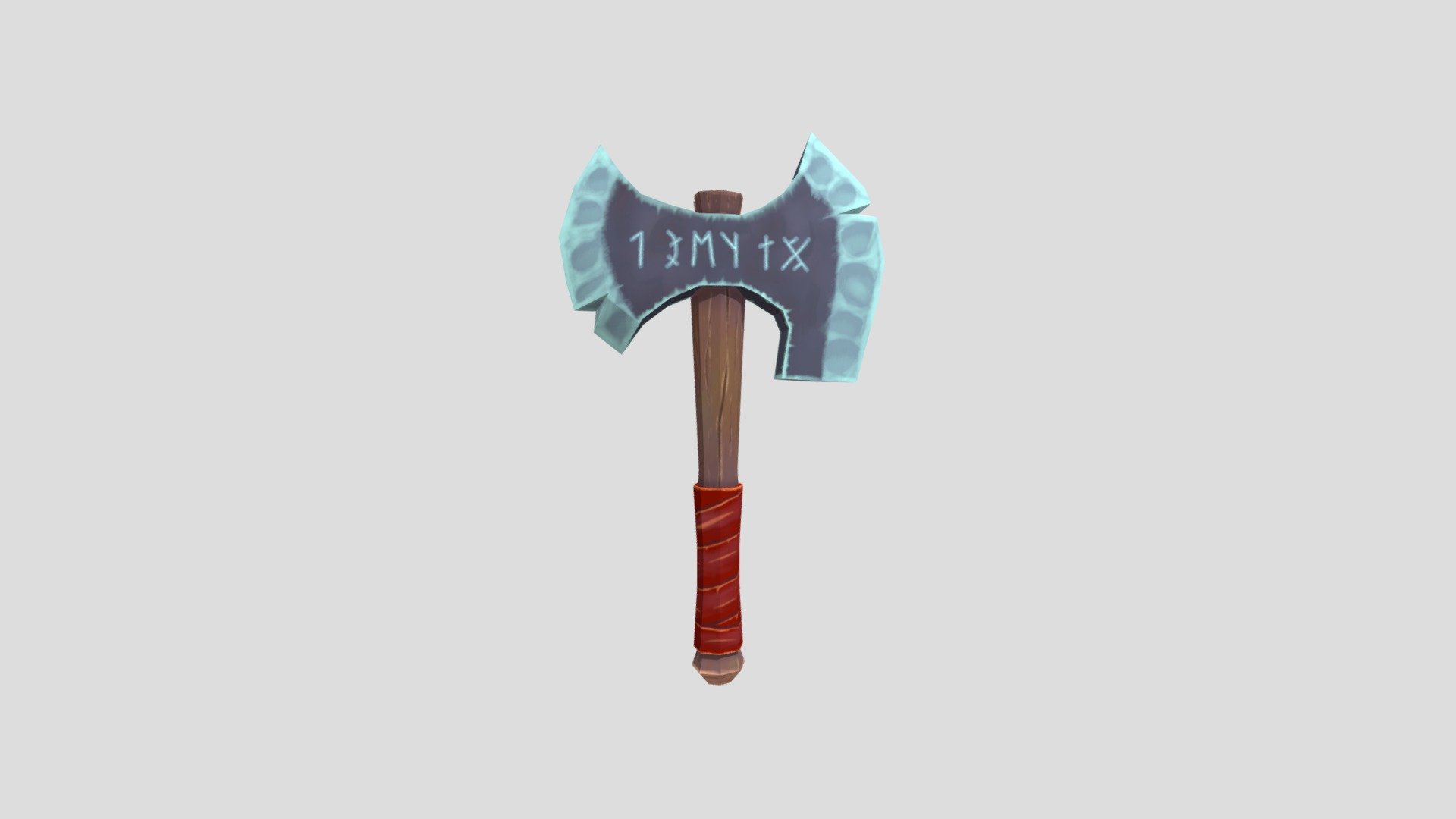 Double edged Axe - 3D model by nemanjo [bd02db1] - Sketchfab