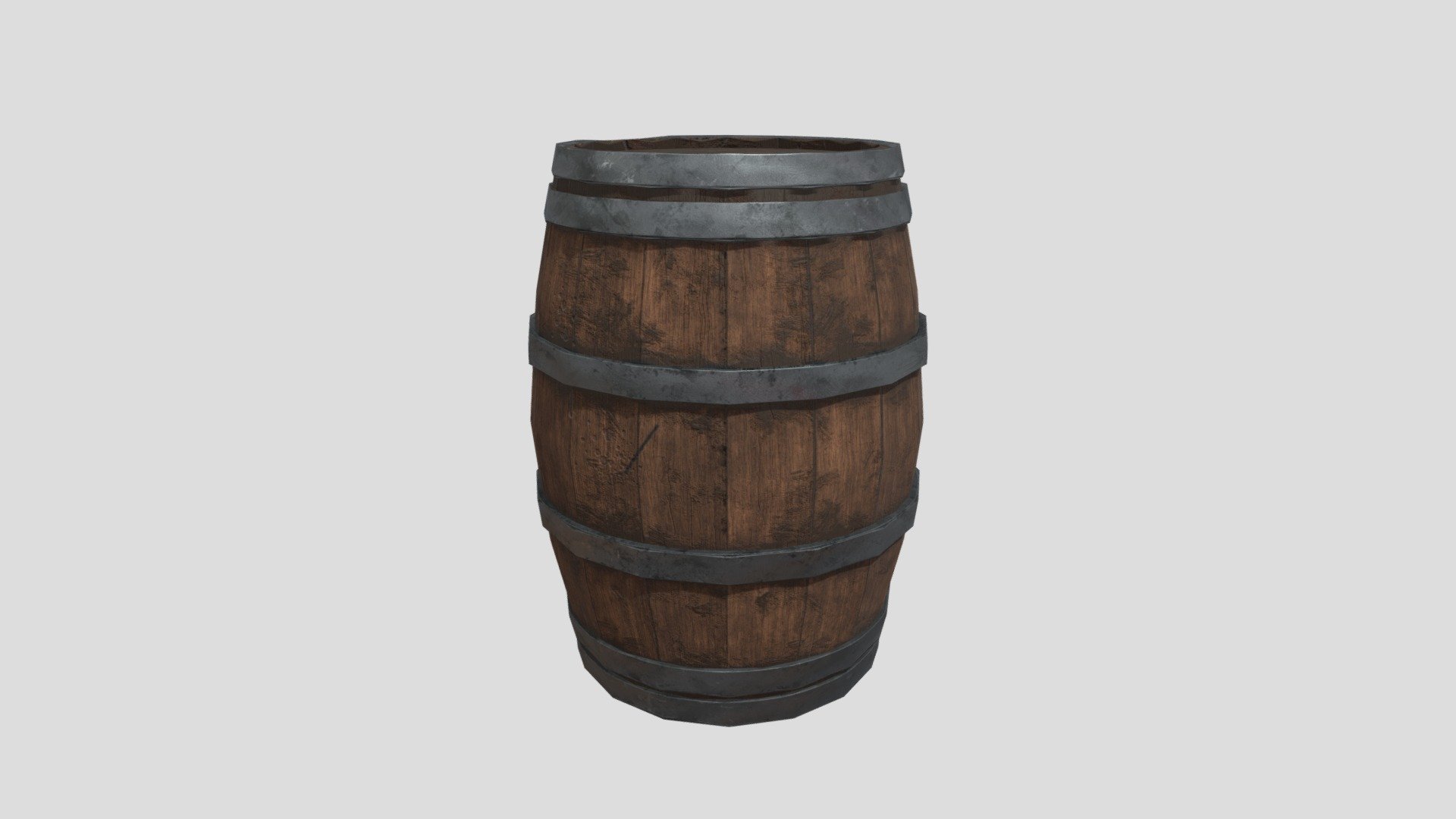 Wooden Barrel , Pirate ship wooden barrel - Download Free 3D model by ...