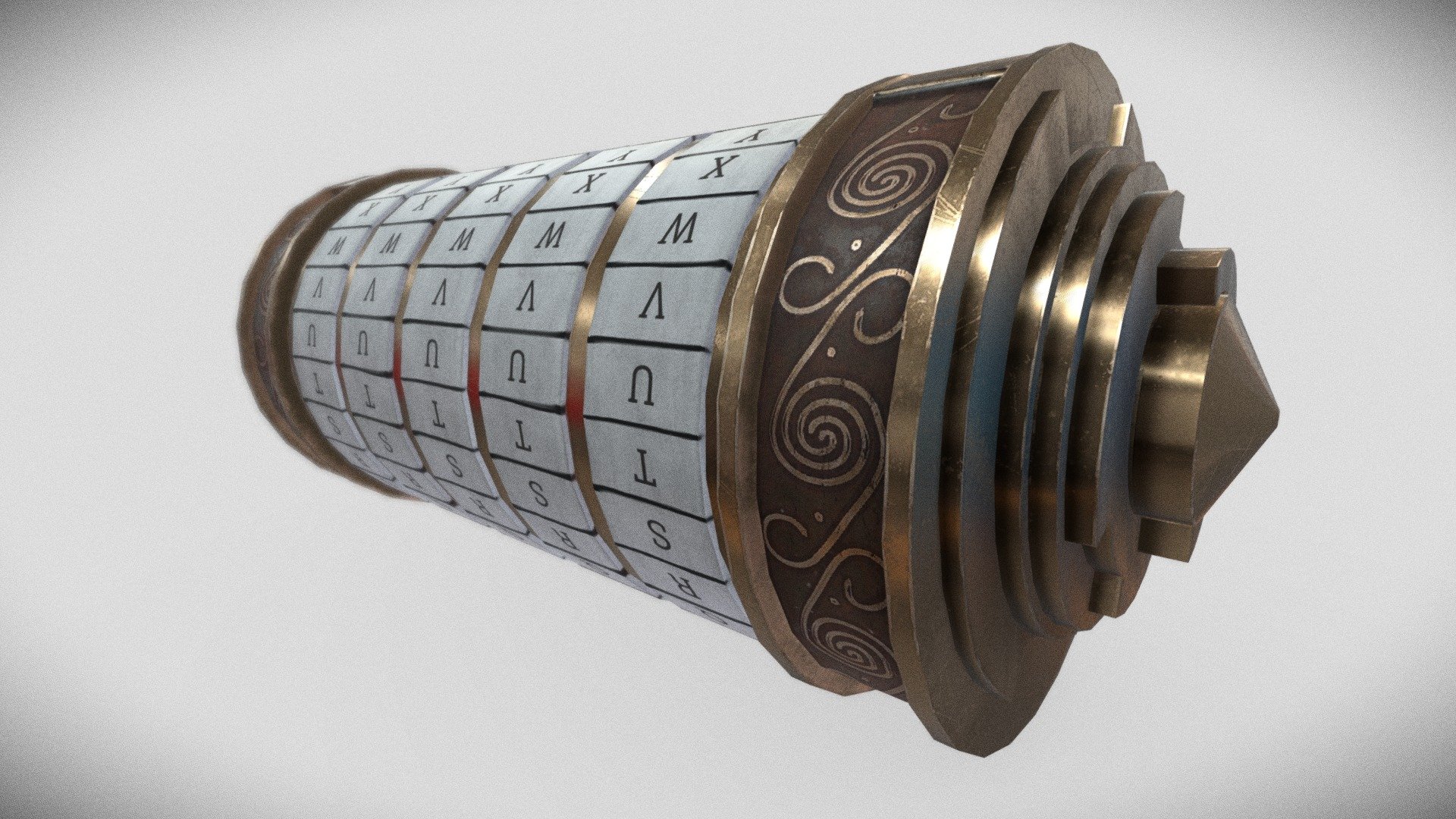 Cryptex - Buy Royalty Free 3D model by EndermaxSokaris [bd053f4] - Sketchfab Store