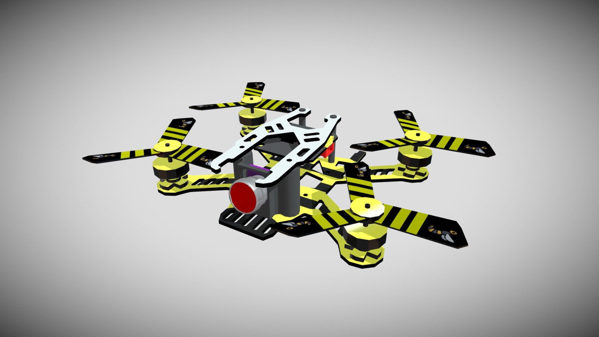 Drone - Download Free 3D model by alvarotakano [bd0770b] - Sketchfab