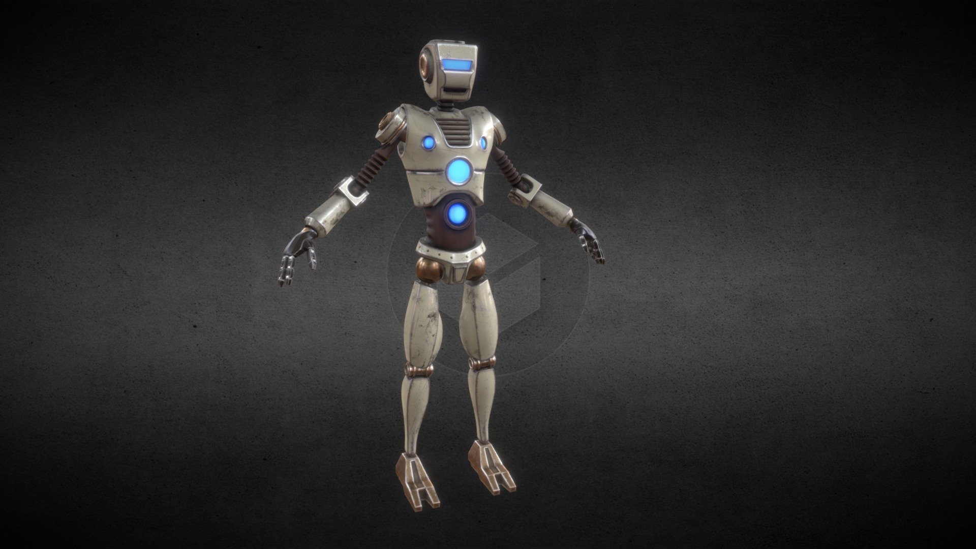 Alien Robot 3 - Buy Royalty Free 3D model by Marcelo Barrio ...