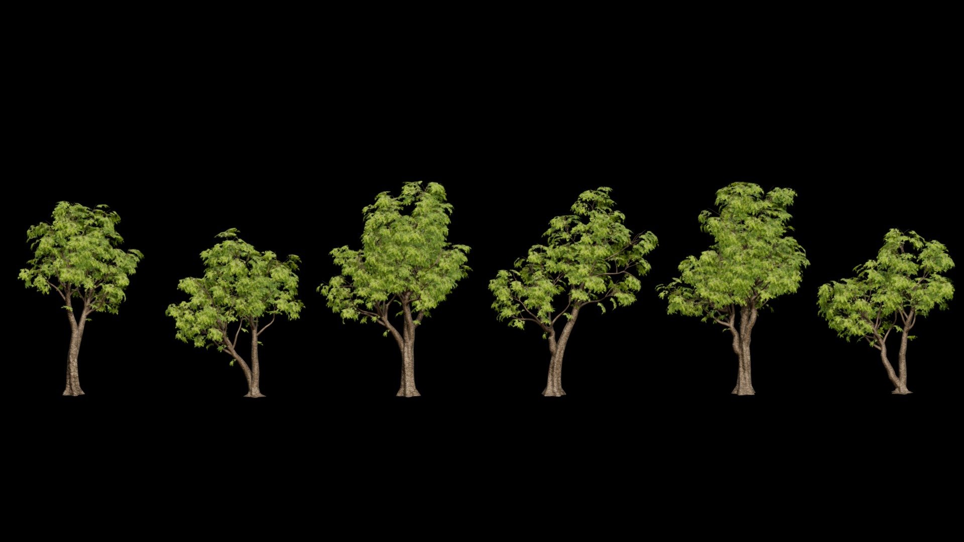 Tree Pack 6 - Buy Royalty Free 3D model by UJJWAL CHAUHAN (@Ujjwal ...
