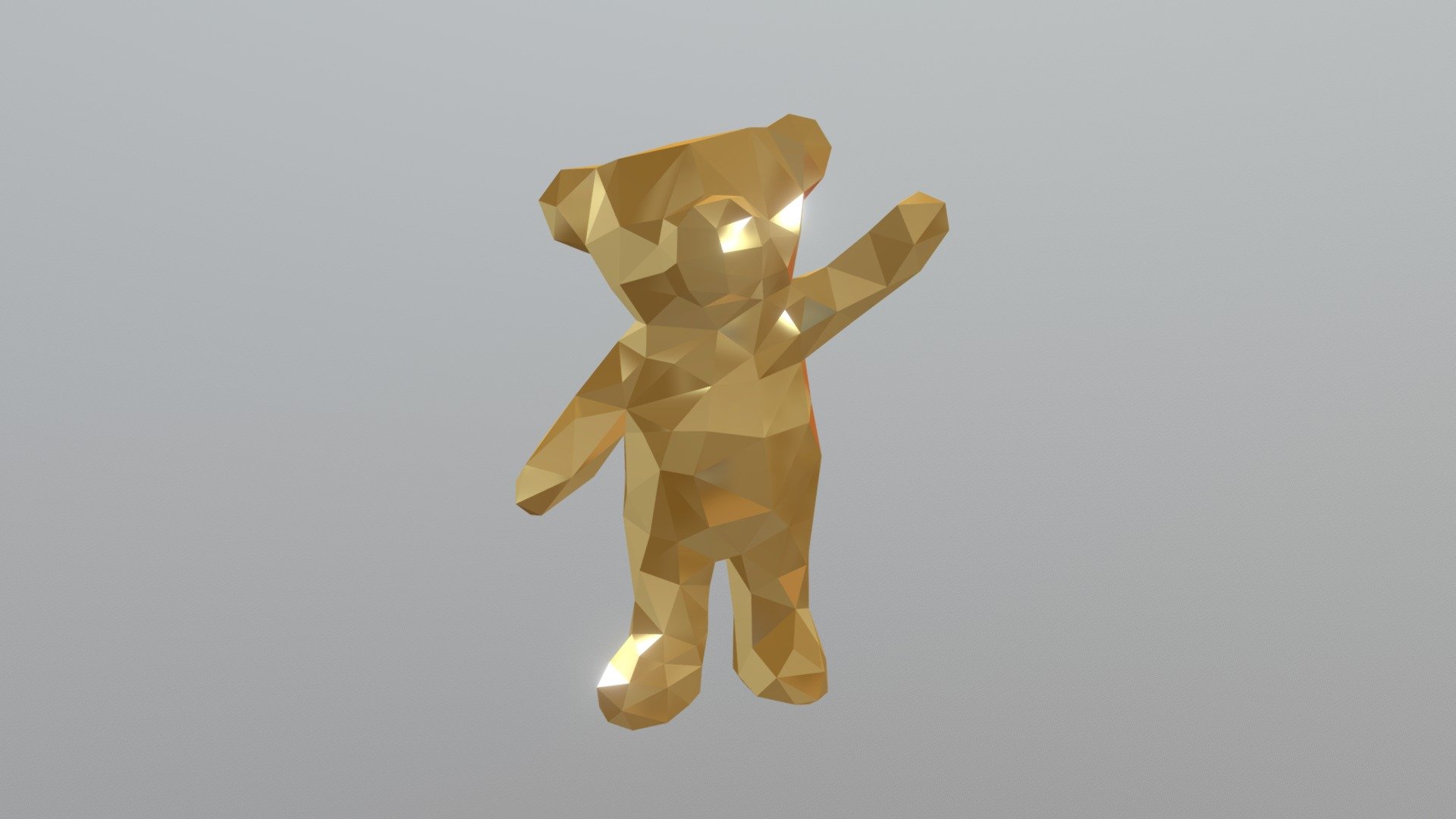 Low Poly Bear - 3D model by EpicBat [bd09677] - Sketchfab