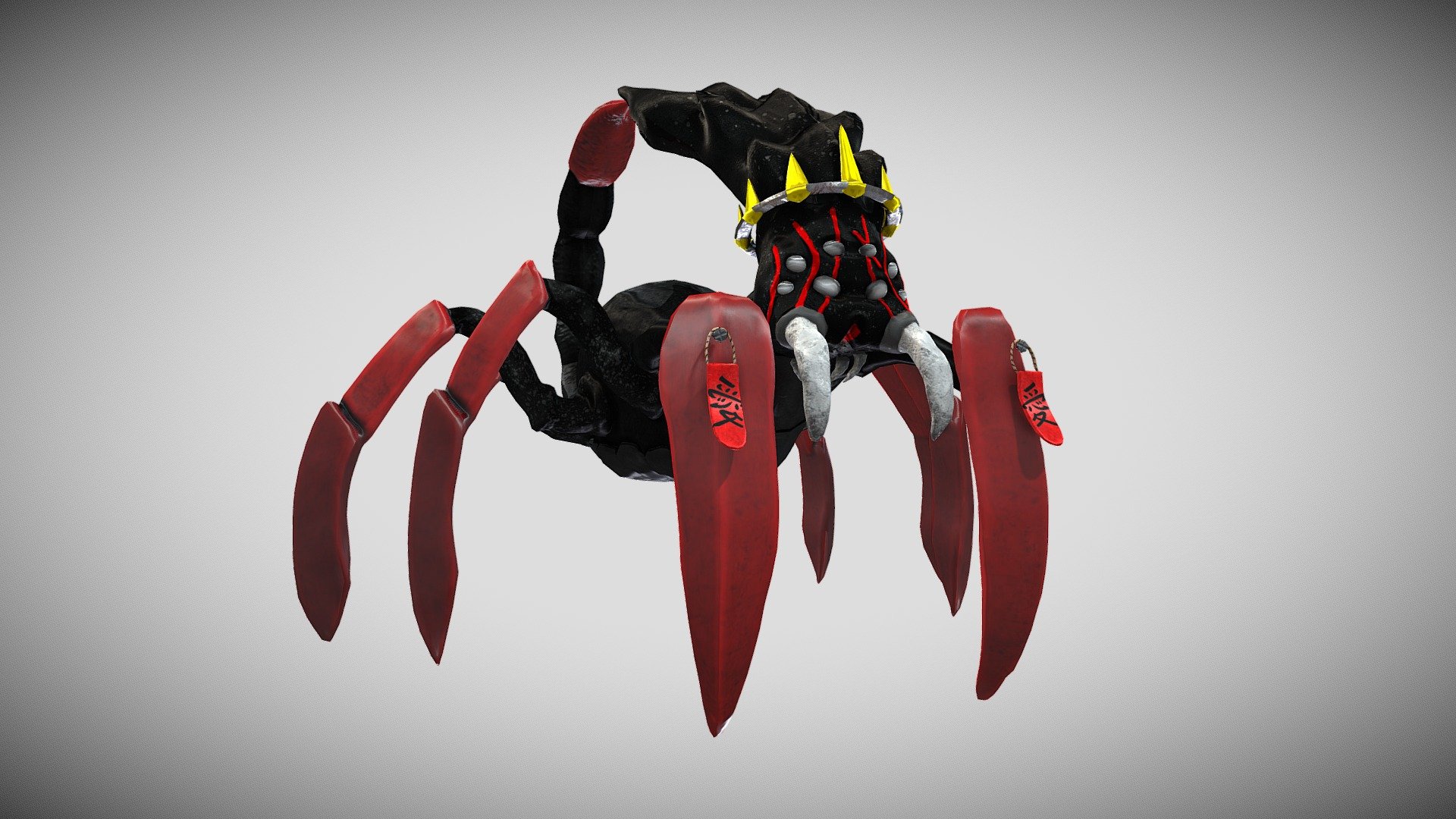 The Spider King - 3D model by CallumHilditch [bd098c3] - Sketchfab