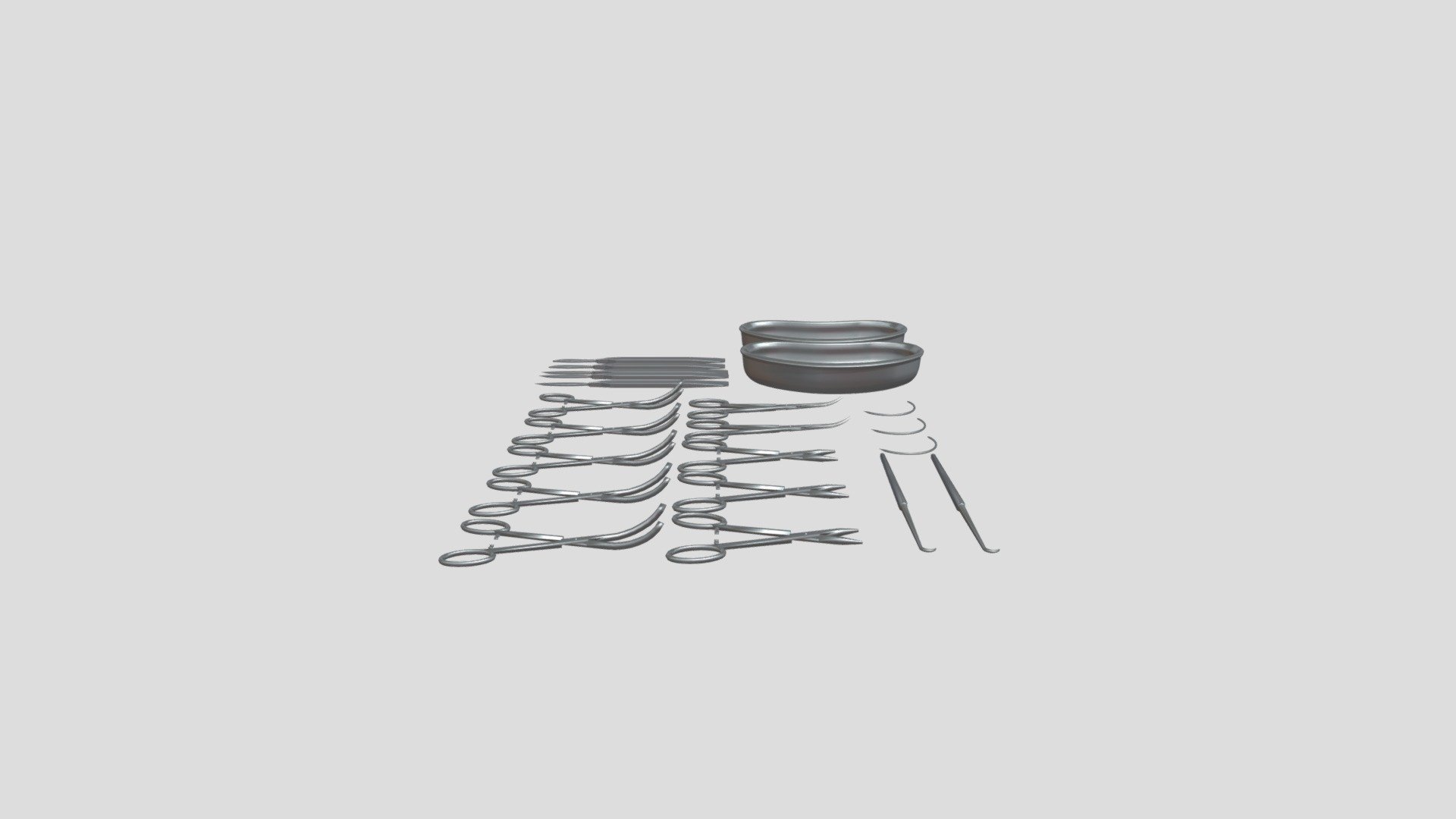 Surgical instruments - Download Free 3D model by Wenschel [bd0ad01 ...