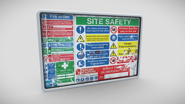 Noticeboard 3D models - Sketchfab