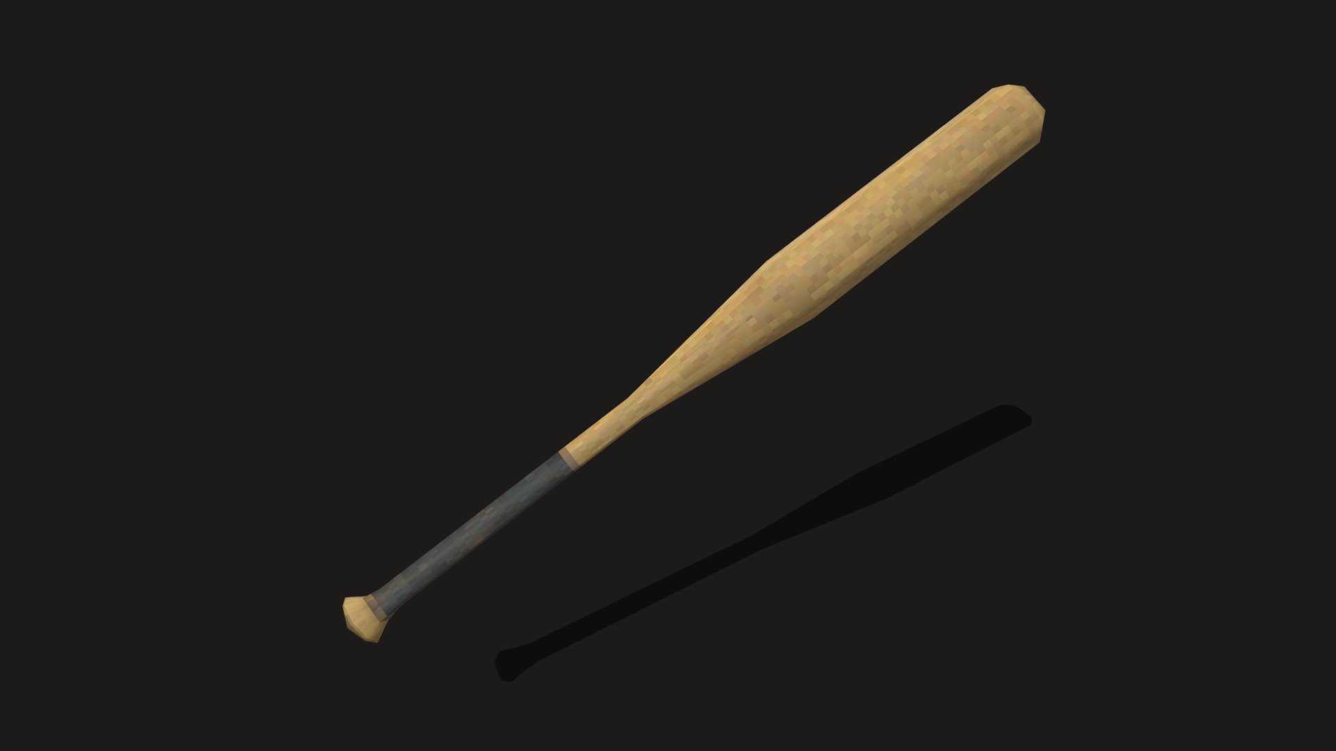 Retro Lowpoly PSX Baseball Bat - Download Free 3D model by ...