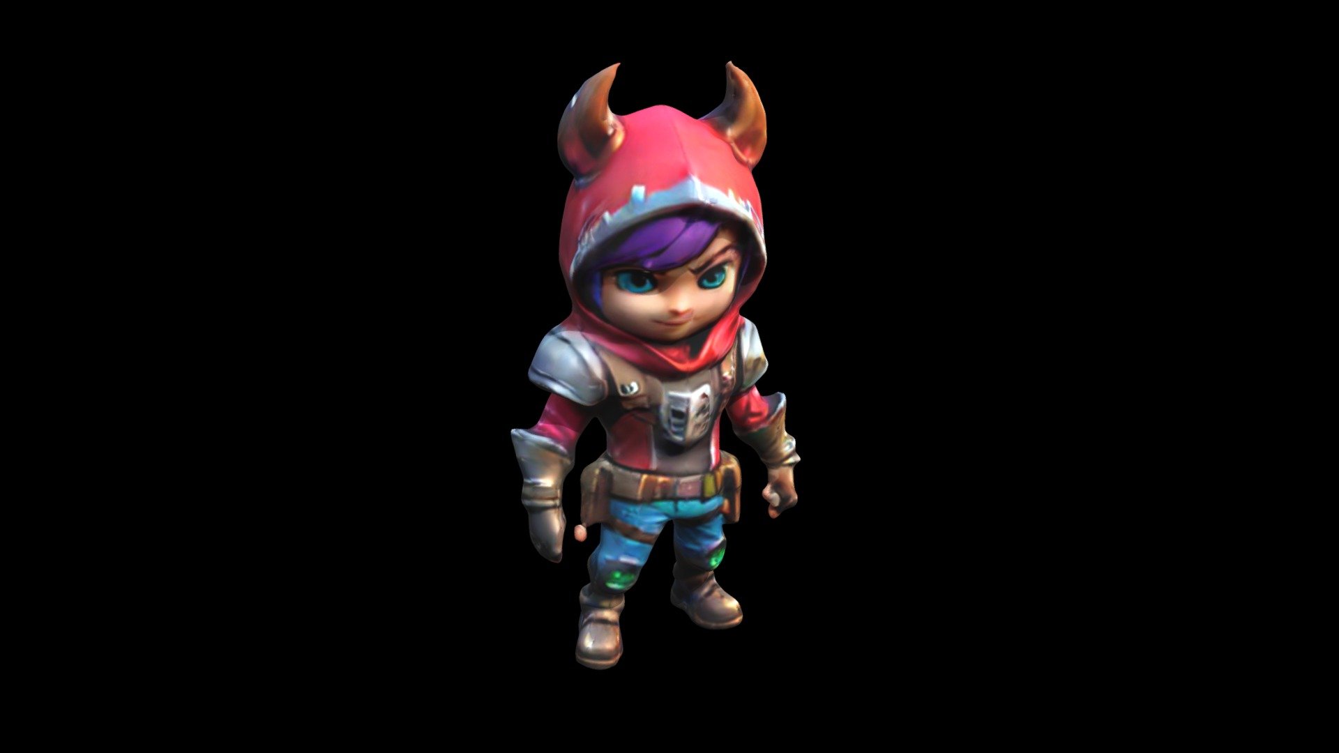 Sketch of a video game character - Download Free 3D model by klrxyz ...