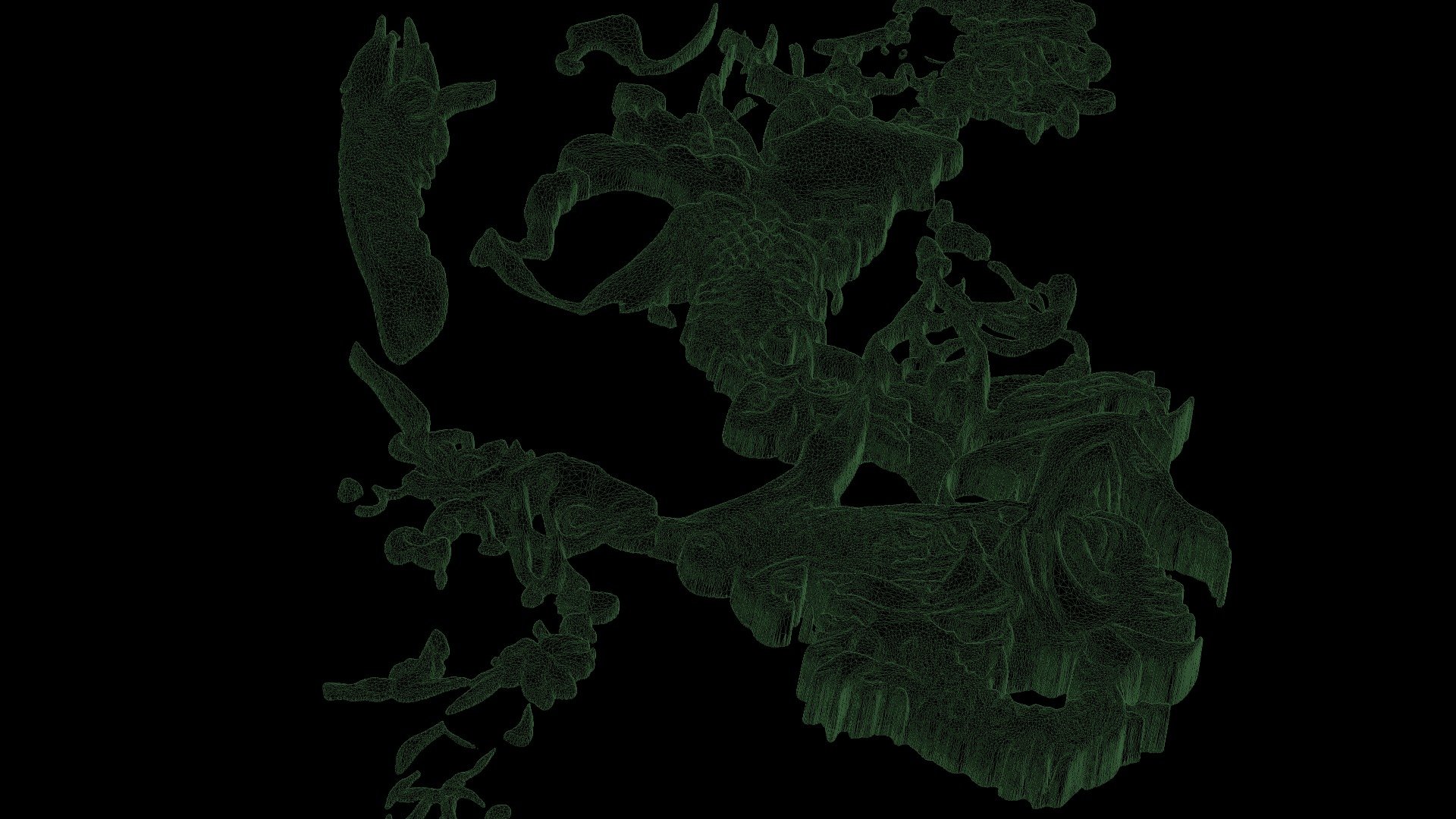 Relief Obj9- One Piece-reduced 10-100 - 3D model by Sofia.Crespo ...