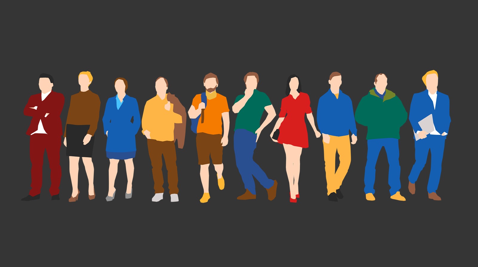 Colored Lowpoly People Unlit Vol.3 - 3D model by kanistra [bd11395 ...