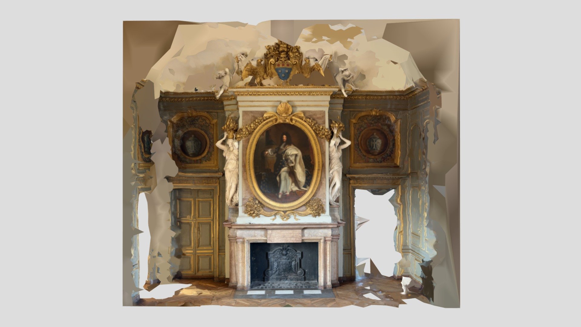 Chateau de Maisons - 3D model by Derrudy [bd113b9] - Sketchfab
