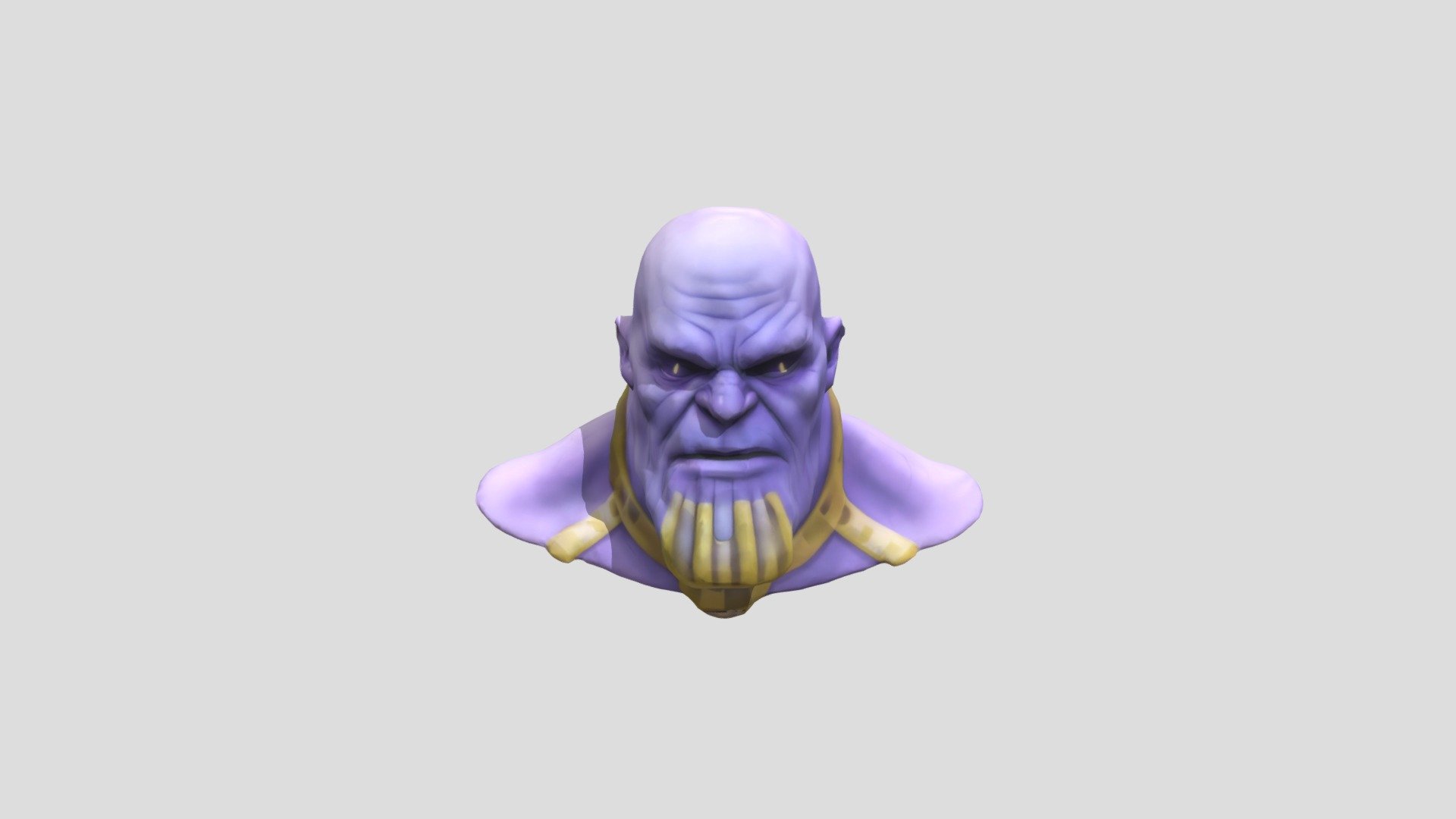 Thanos Head (upclose) - 3D model by Dustin (@abdurrahmanqureshi2007) [bd13870] - Sketchfab