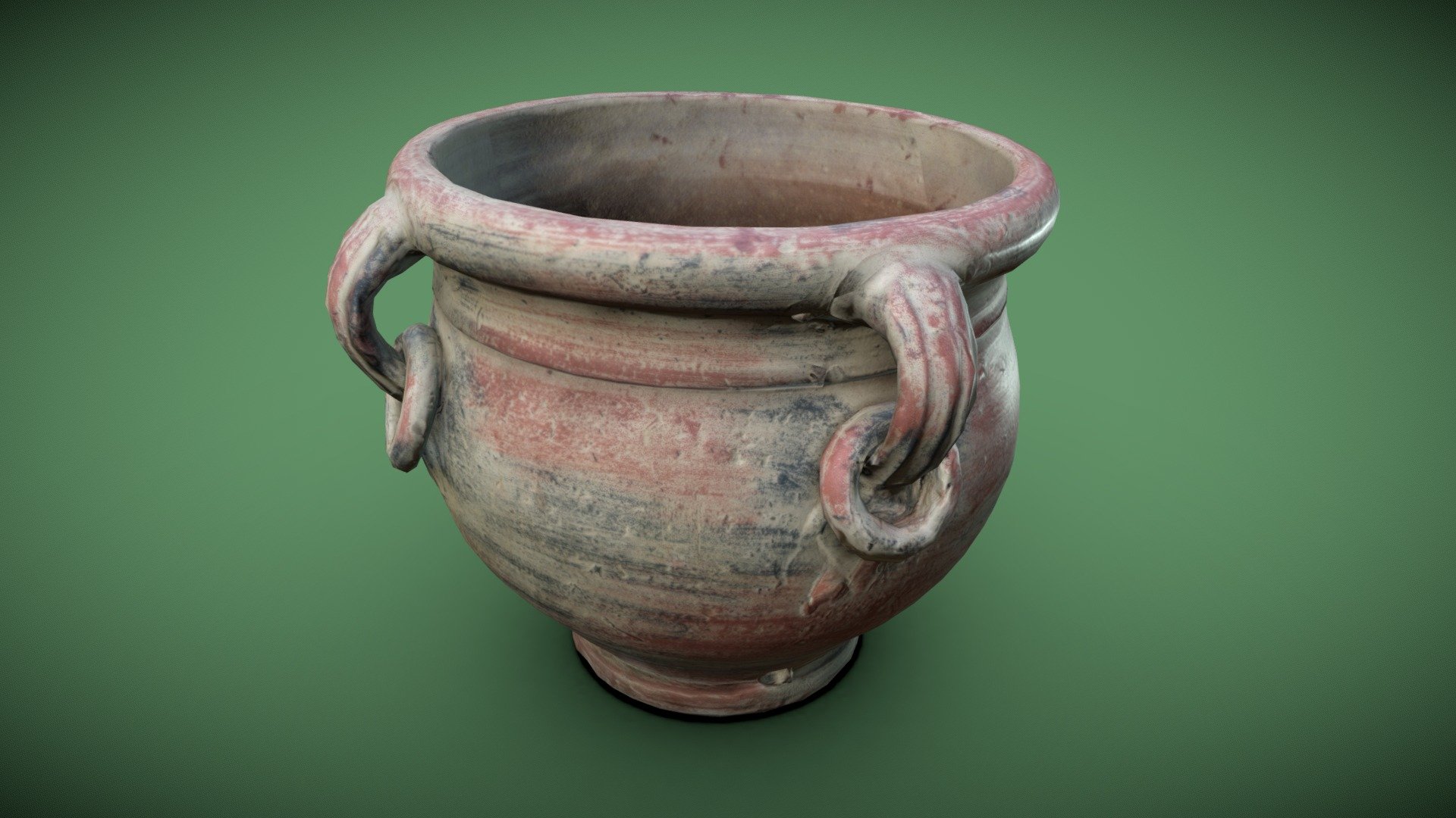 Ceramic clay pot vase - optimized scan - Buy Royalty Free 3D model by ...