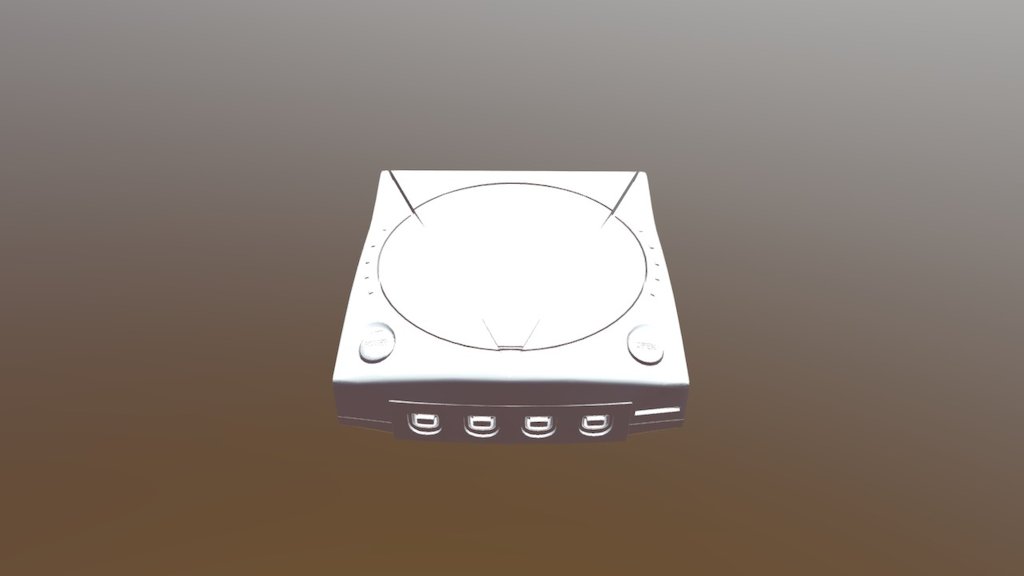 Dreamcast - 3D model by alexreed12345 [bd18a4e] - Sketchfab