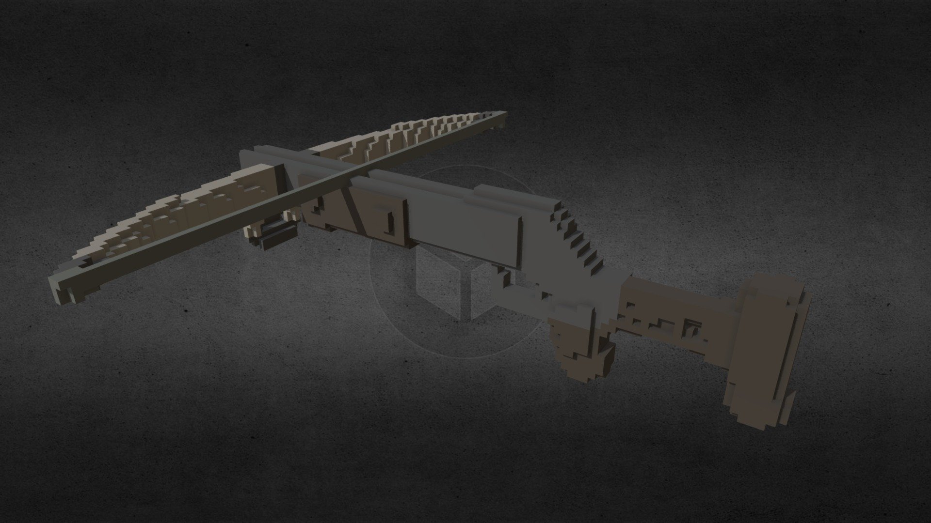 Rust CrossBow - 3D model by Retronix [bd18e61] - Sketchfab