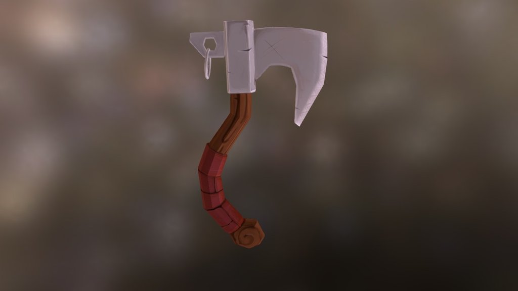 One Handed Axe - 3D model by codyheyer [bd1a72b] - Sketchfab