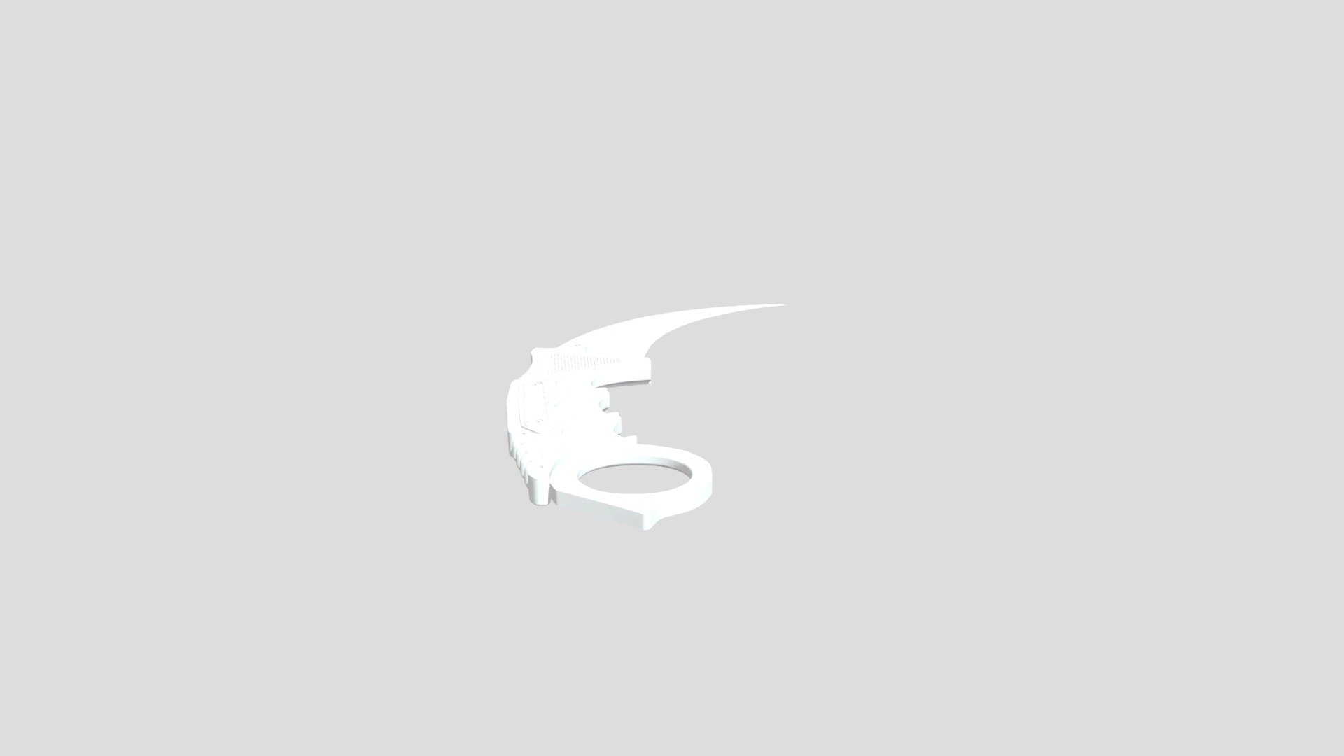 Karambit - 3D model by Matysek420 [bd1af96] - Sketchfab